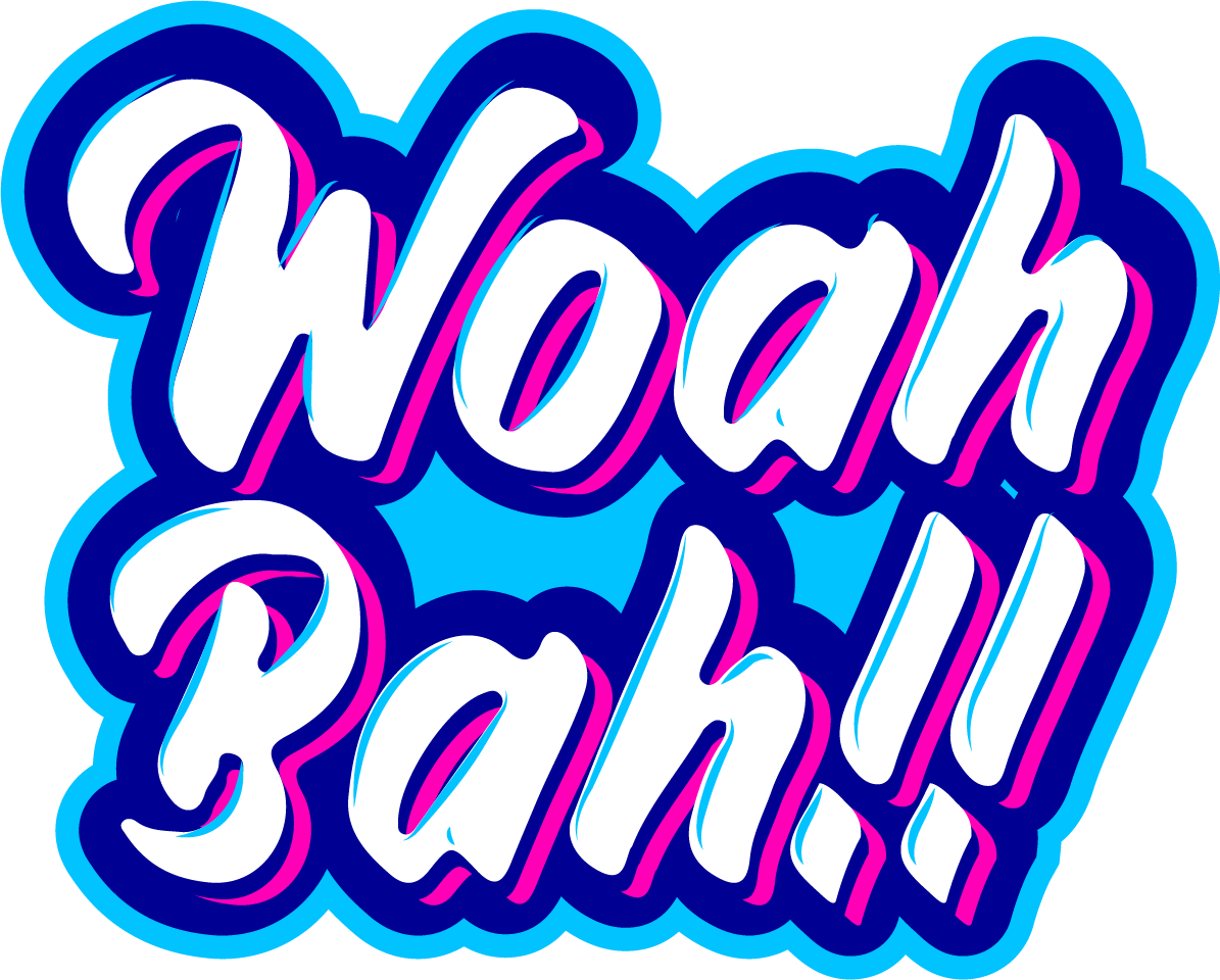 NEW Sticker: Woah Bah!! – Mylo Fowler Shop